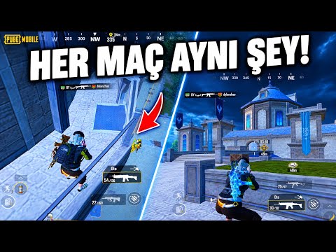 HER MAÇ AYNI ŞEY! SIKILDIMM ARTIK !! 😡 SOLO LAZURİ PUBG MOBİLE