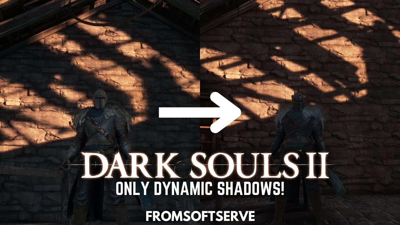 Dark Souls 2 with ONLY Dynamic Shadows - YouTube
