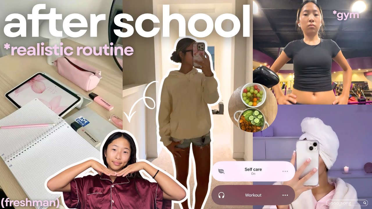 AFTER SCHOOL NIGHT ROUTINE | freshman in high school, realistic ...