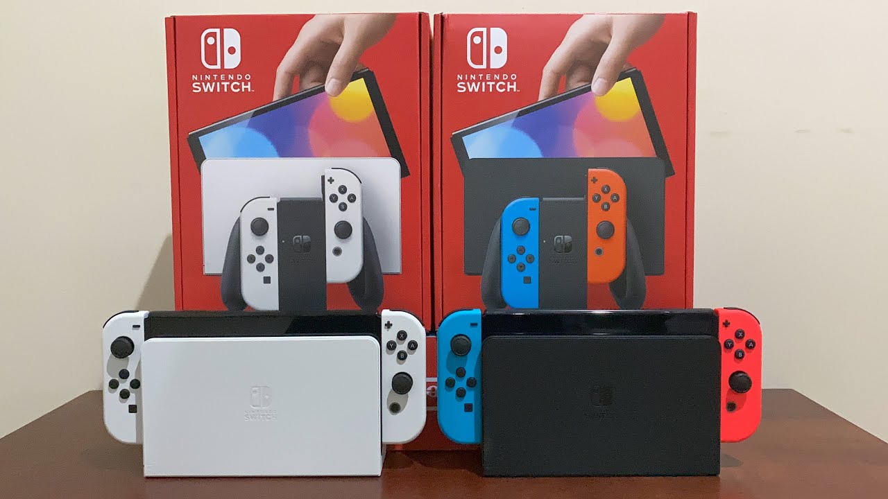 Nintendo Switch OLED Unboxing - YouTube