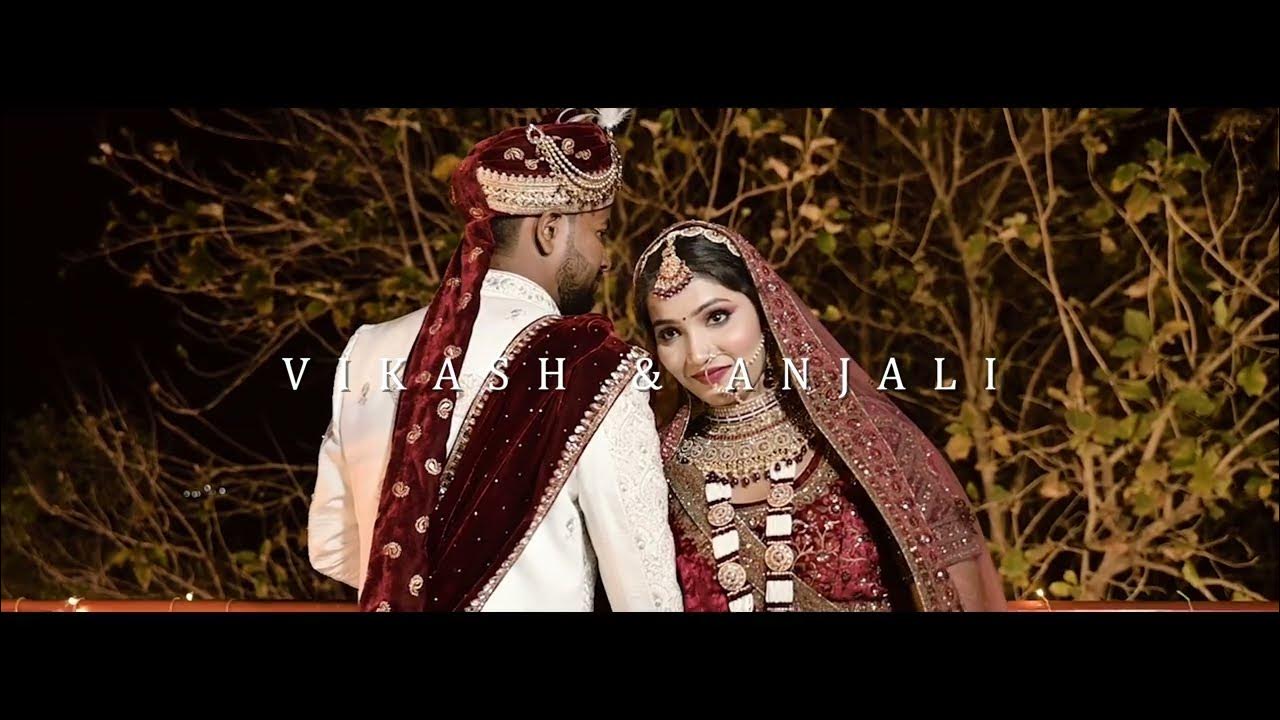Best Cinematic Wedding shoot !! 2024 | Vikash and Anjali | By Rahi Studio Fazilnagar - YouTube