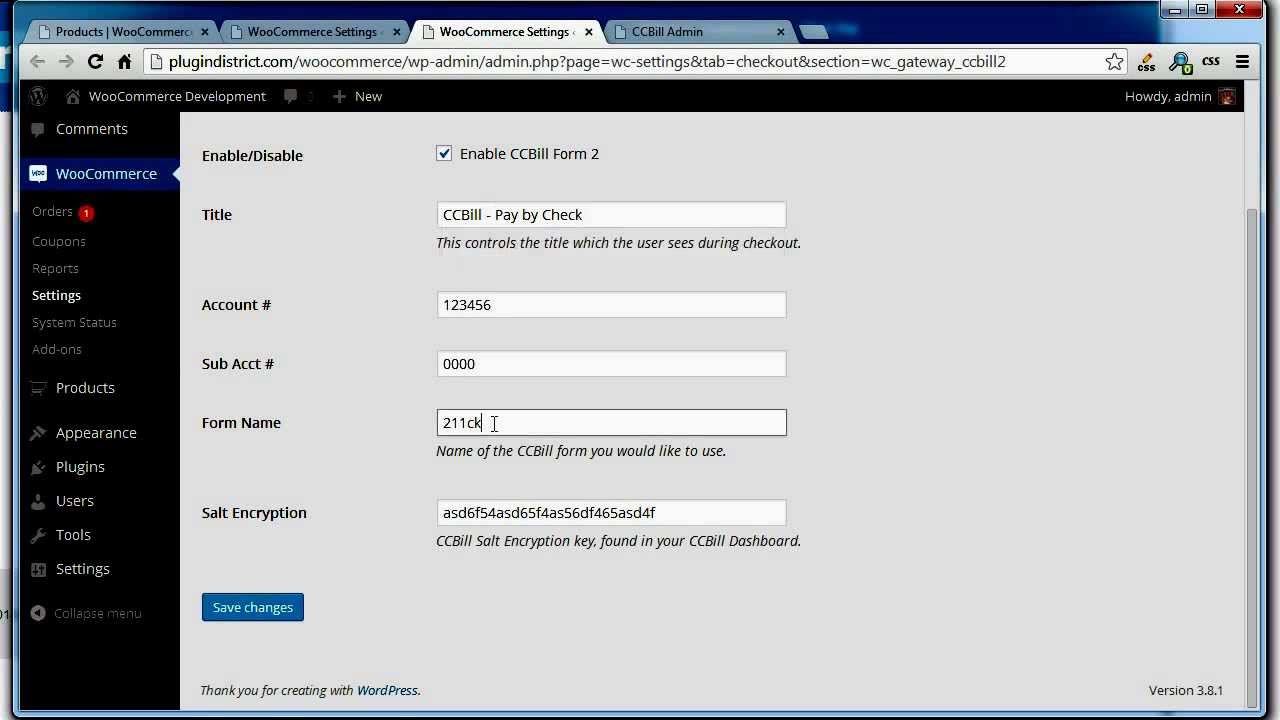 CCBill Payment Gateway for WooCommerce - YouTube