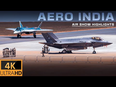 INSANE Fighter Jet Action at Aero India 2025 | Day 1 Highlights MEGA Compilation [4K]