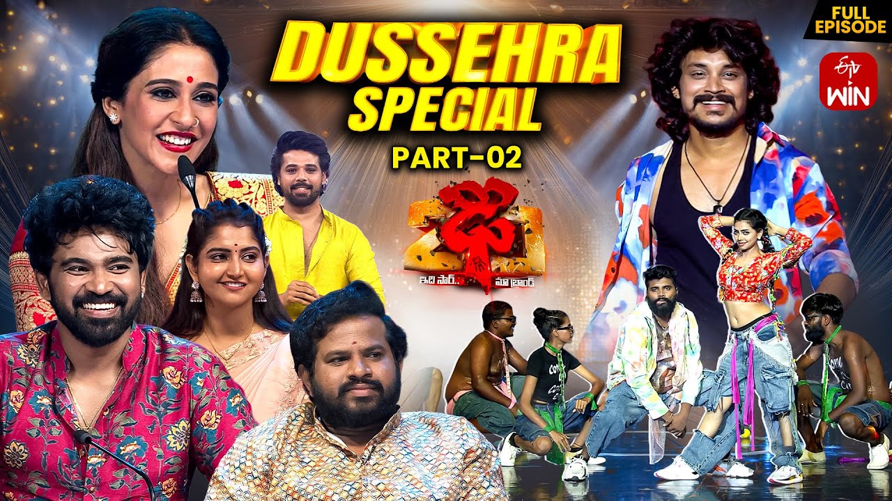 Dhee 20 | Trio- Special | 2nd October 2025 | Regina Cassandra ,Vijay ...