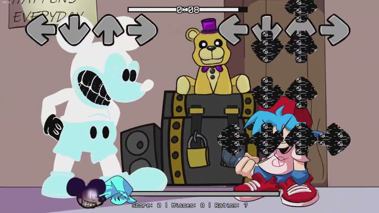 FNF: MICKEY MOUSE gets EVIL - HORROR MOD (FAST MOD - HIGH SPEED) - YouTube