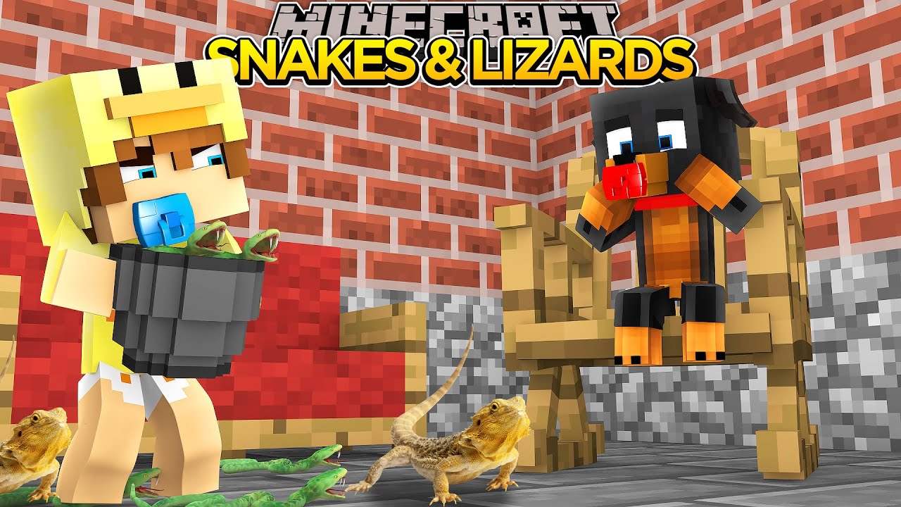 Minecraft Pets - BABY MAX & THE LIZARDS - Little Baby Max - - YouTube
