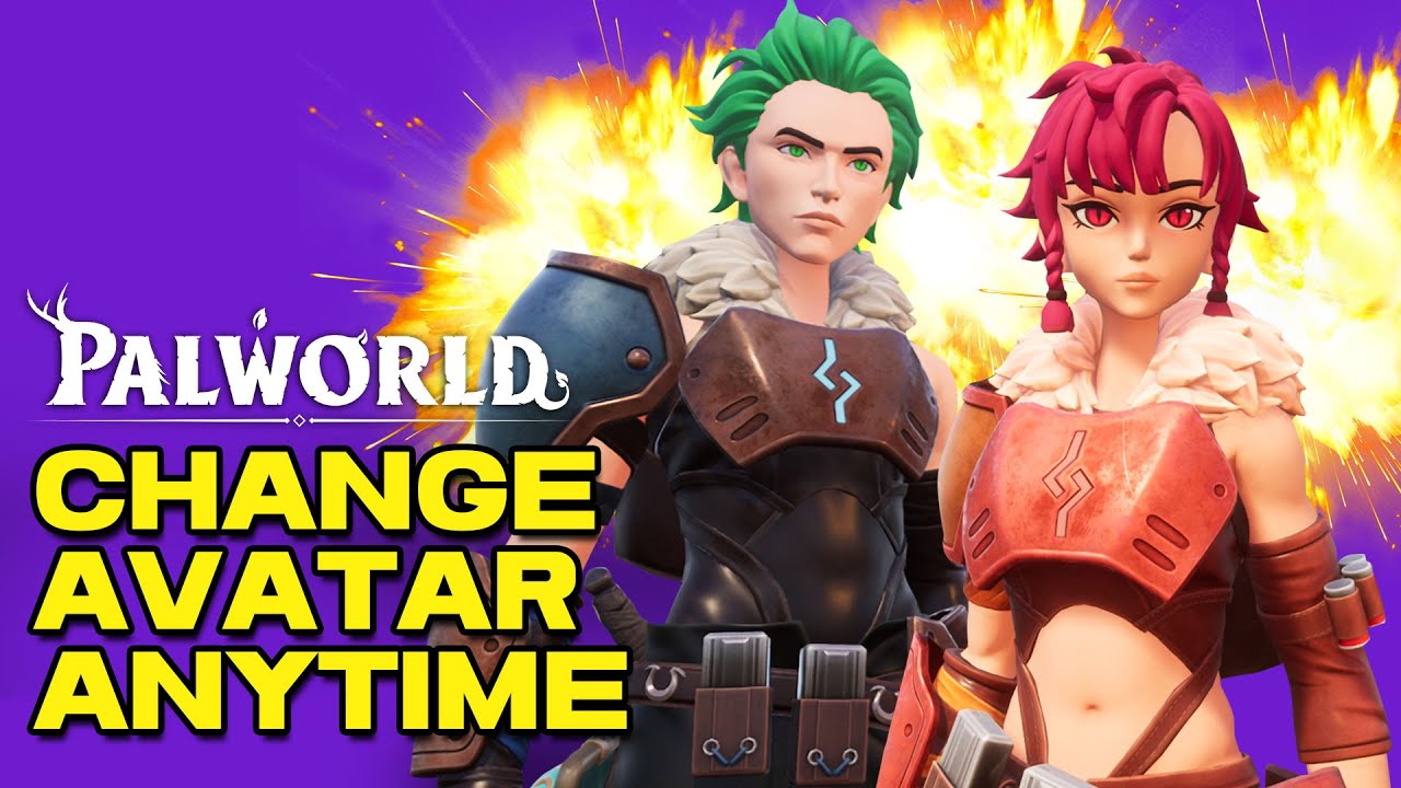 Palworld Secrets #4 Change Palworld Avatar anytime in Game | Palworld ...