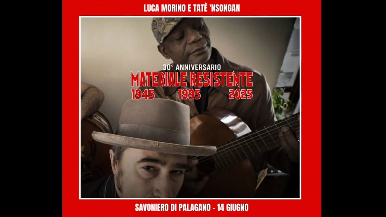 LUCA MORINO TATÈ NSONGAN ex MAU MAU 5 Col Passo a Tempo 30°MATERIALI RESISTENTI Palagano MO 14.6 ...