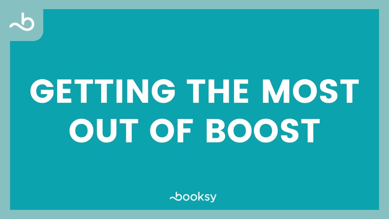 Webinar | Getting The Most Out Of Boost - YouTube