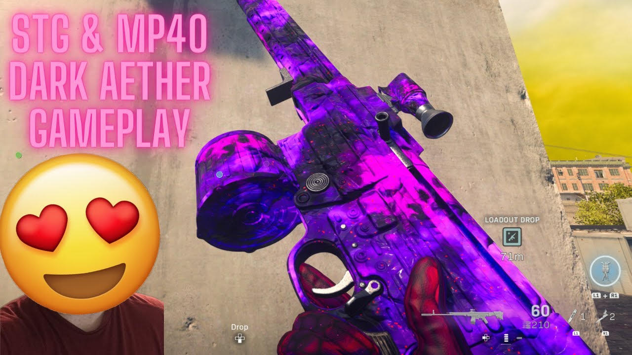 BEST camo in Warzone? STG and MP40 Dark Aether Camo Gameplay. - YouTube