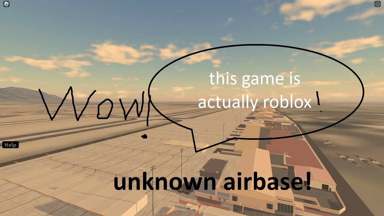 unknown airbase Roblox this is crazy!!! - YouTube