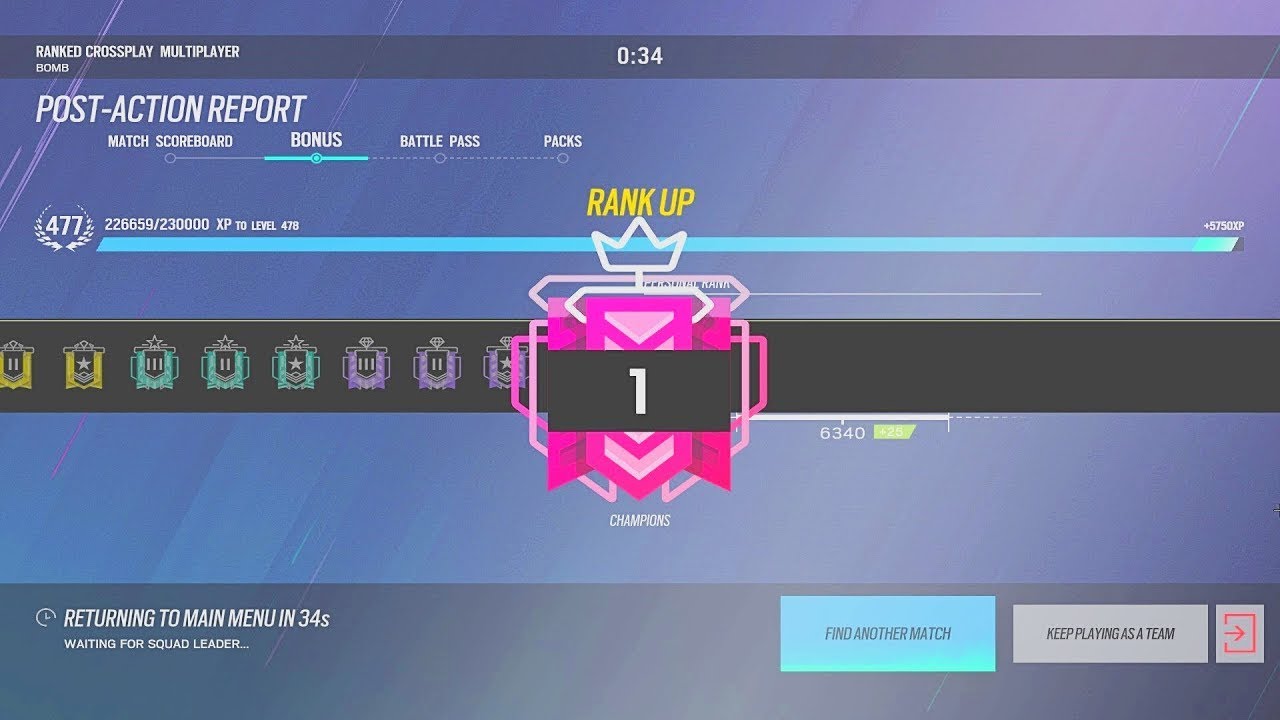 #1 Champion in Operation Crystal Guard - Rainbow Six Siege - YouTube