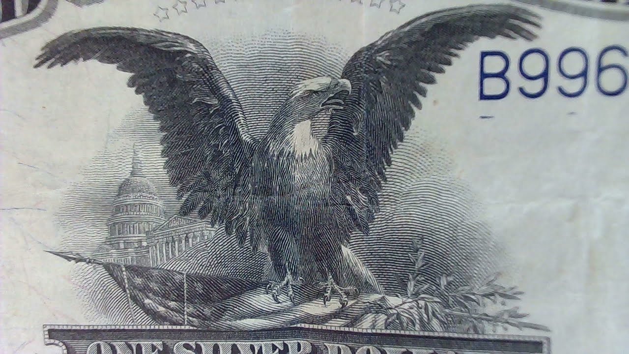 Series 1899 Black Eagle Note, or so I'm told. - YouTube
