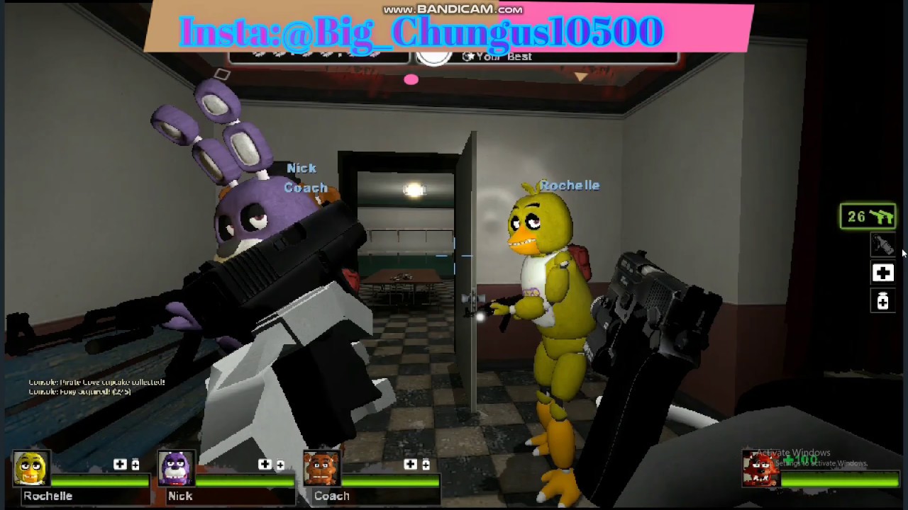 How to unlock the turrets in FNAF map in Left 4 Dead 2 - YouTube