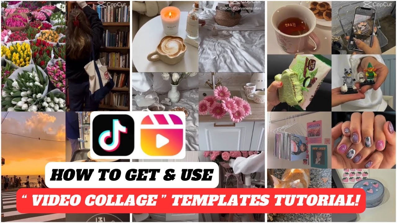 How to get video collage templates | video layouts templates | video ...