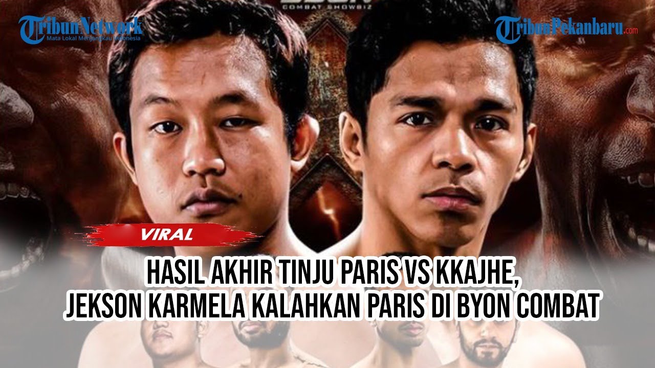 Paris Pernandes 'Salam dari Binjai' Dipukul KO Jekson Karmela saat Duel ...
