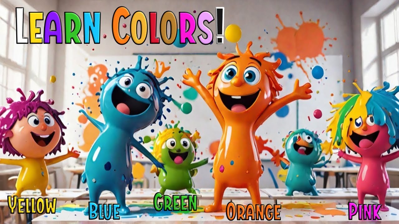 Learn Colors | Colors Song For Preschool | Educational Video For Babies ...