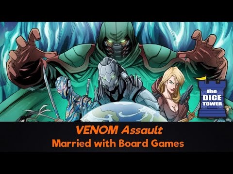 VENOM Assault Review - with Married with Board Games - YouTube