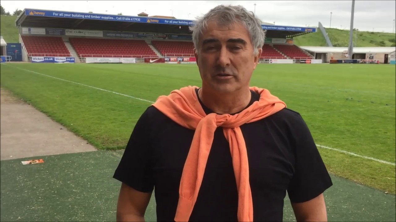 Ian Atkins with his memories of Wembley, 20 years on - YouTube