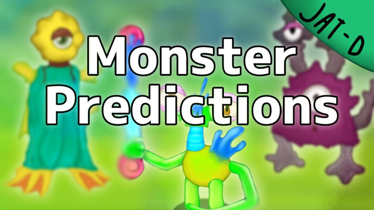 My Predictions for the msm teased monsters (My singing monsters) - YouTube