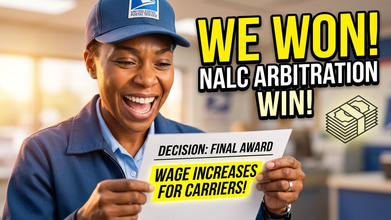 📬NALC Arbitration Results Revealed | Postal Workers Win Big?📬 - YouTube