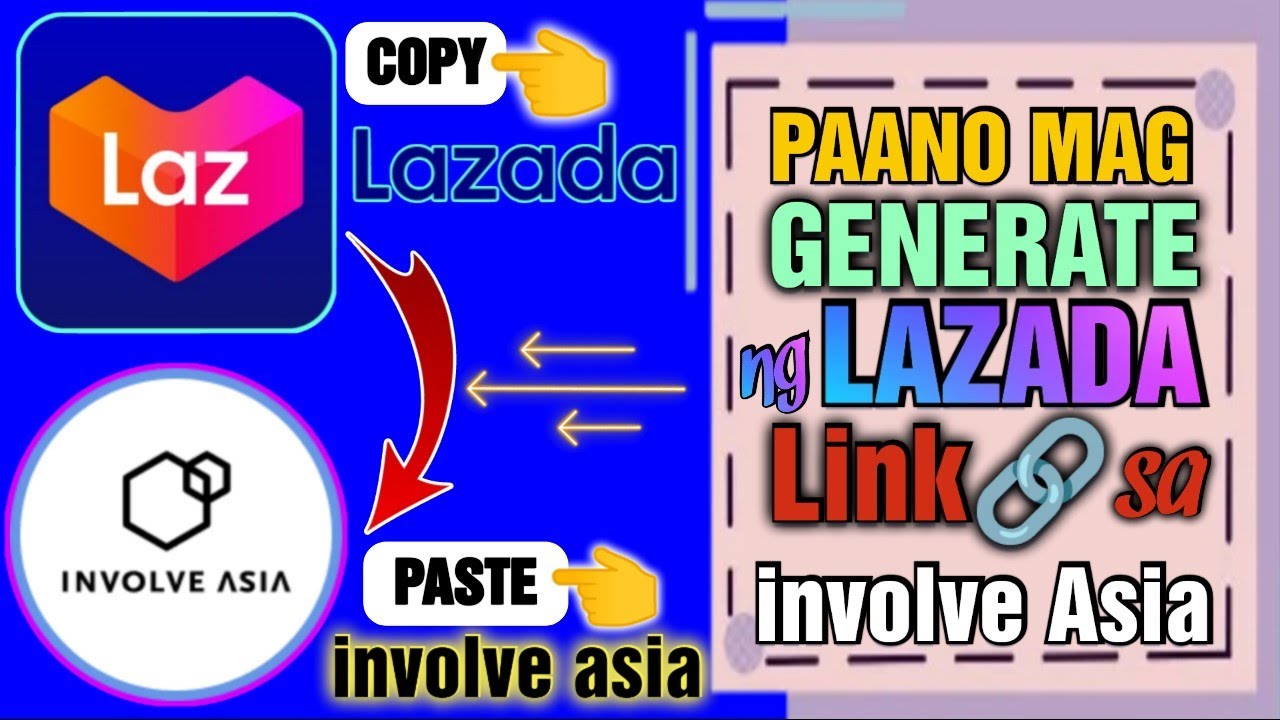 how to Copy or Generate Lazada Link to involve Asia affiliate marketing ...