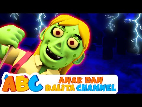 Lagu Halloween Lagu Anak Anak | Zombie Di Mana Pie Saya? | ABC Bahasa Indonesia