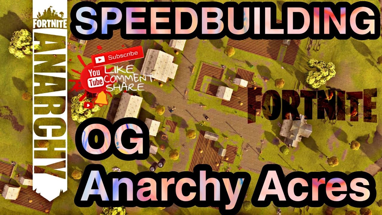 HOW i built "Anarchy Acres" map 👷‍♂️💪🏽 (*Speedbuilding*) - YouTube
