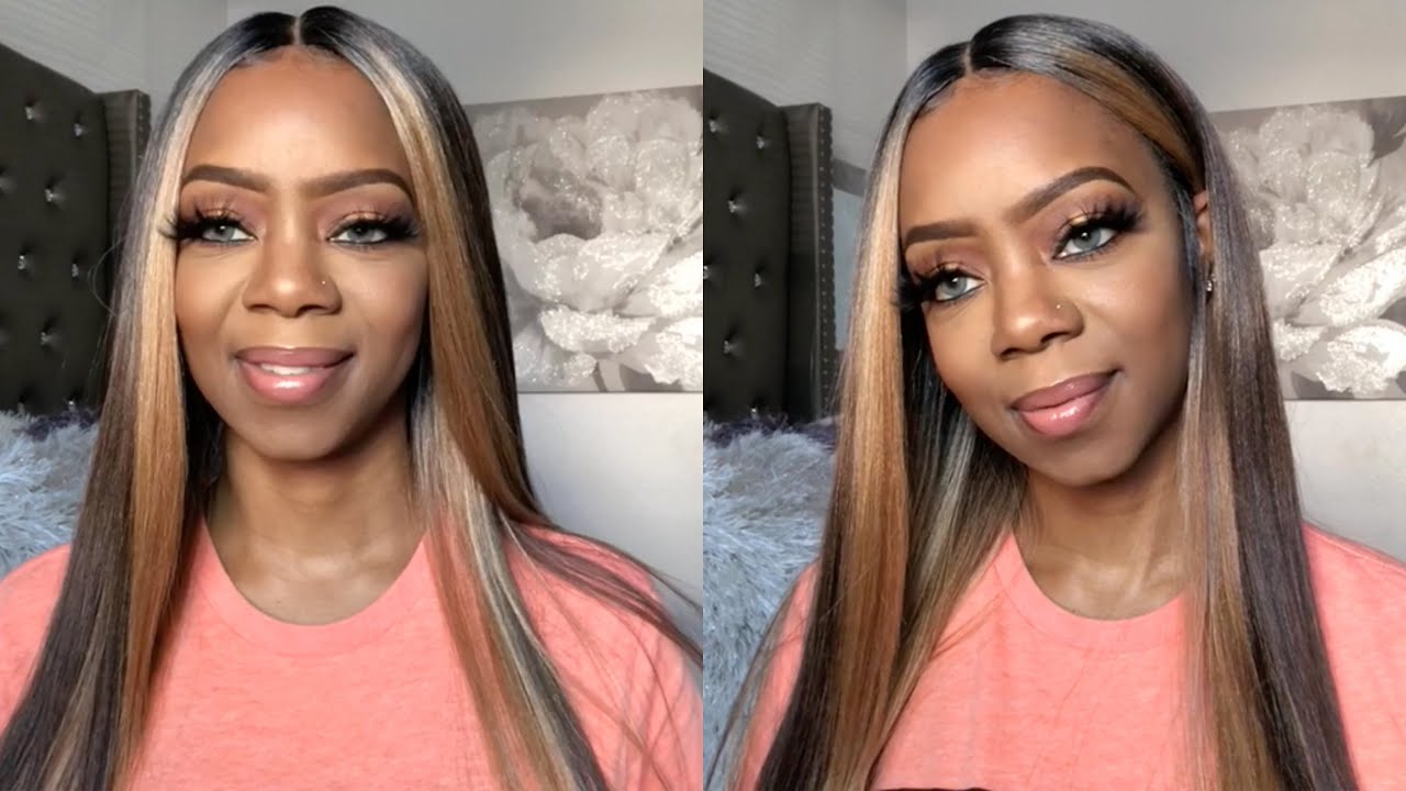 "Valencia” FreeTress | FFGOLDBRN | Lace Part Wig - YouTube