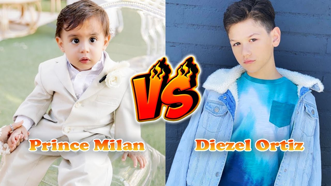 Prince Milan VS Diezel Ortiz Transformation 👑 From Baby To 2024 - YouTube