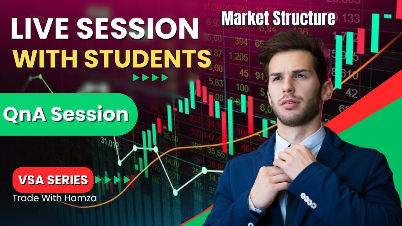 Live QnA Session With Students | Market Structure | VSA | SMC - YouTube