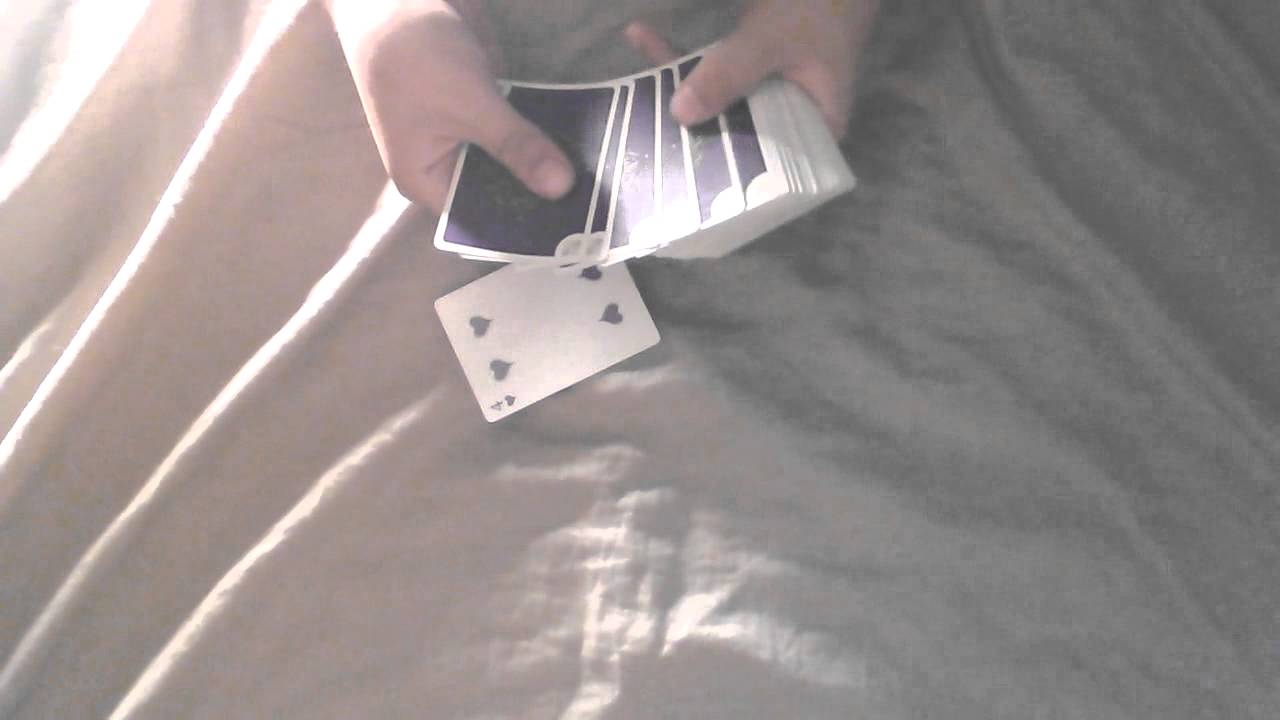 triumph variation card trick tutorial - YouTube