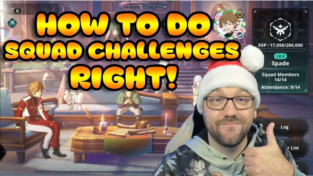 SQUAD CHALLENGES Event Overview and How To! Black Clover Mobile - YouTube