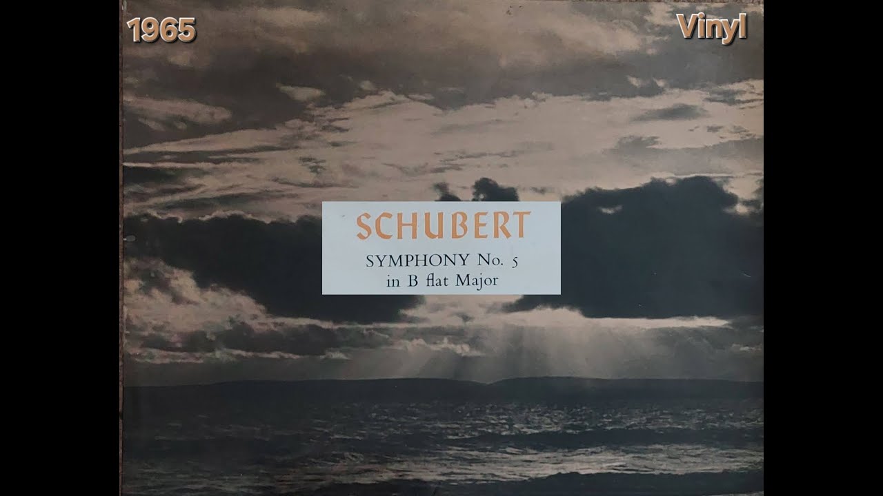 Schubert Symphony No 5 Sinfonia of London Conductor Muir Mathieson 1965 ...