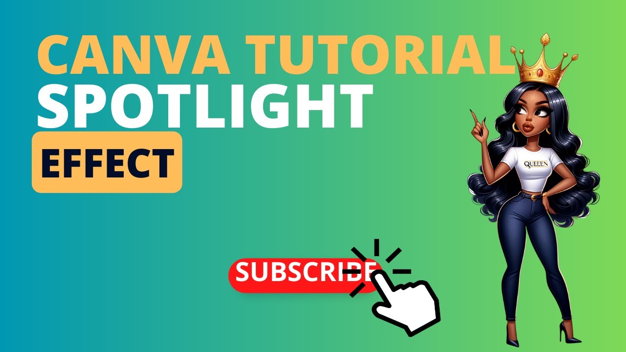 Canva Spotlight Design - YouTube