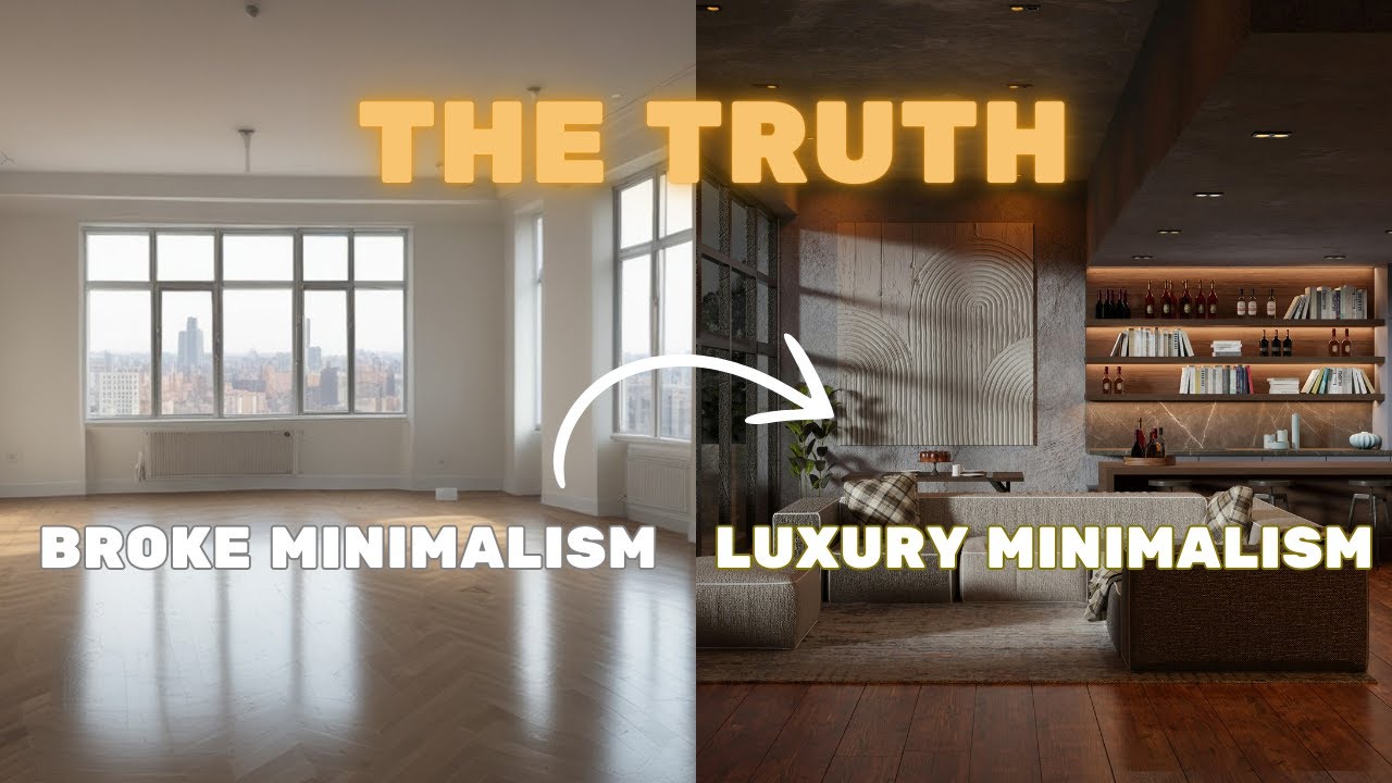 The Dark Truth About Luxury Minimalism (They Don’t Want You to Know) - YouTube