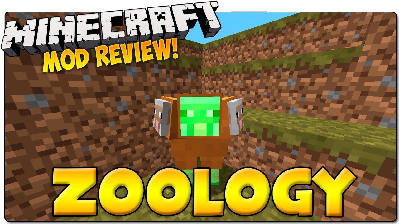 ¡ANIMALES CON MUTACIONES! ZOOLOGY MOD MINECRAFT 1.10 Y 1.9.4 ESPAÑOL ...