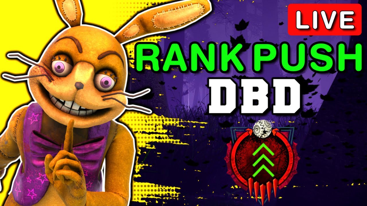 DBD 】Pushing Rank Using Every Killers !! 🔴 DAY 5 - YouTube