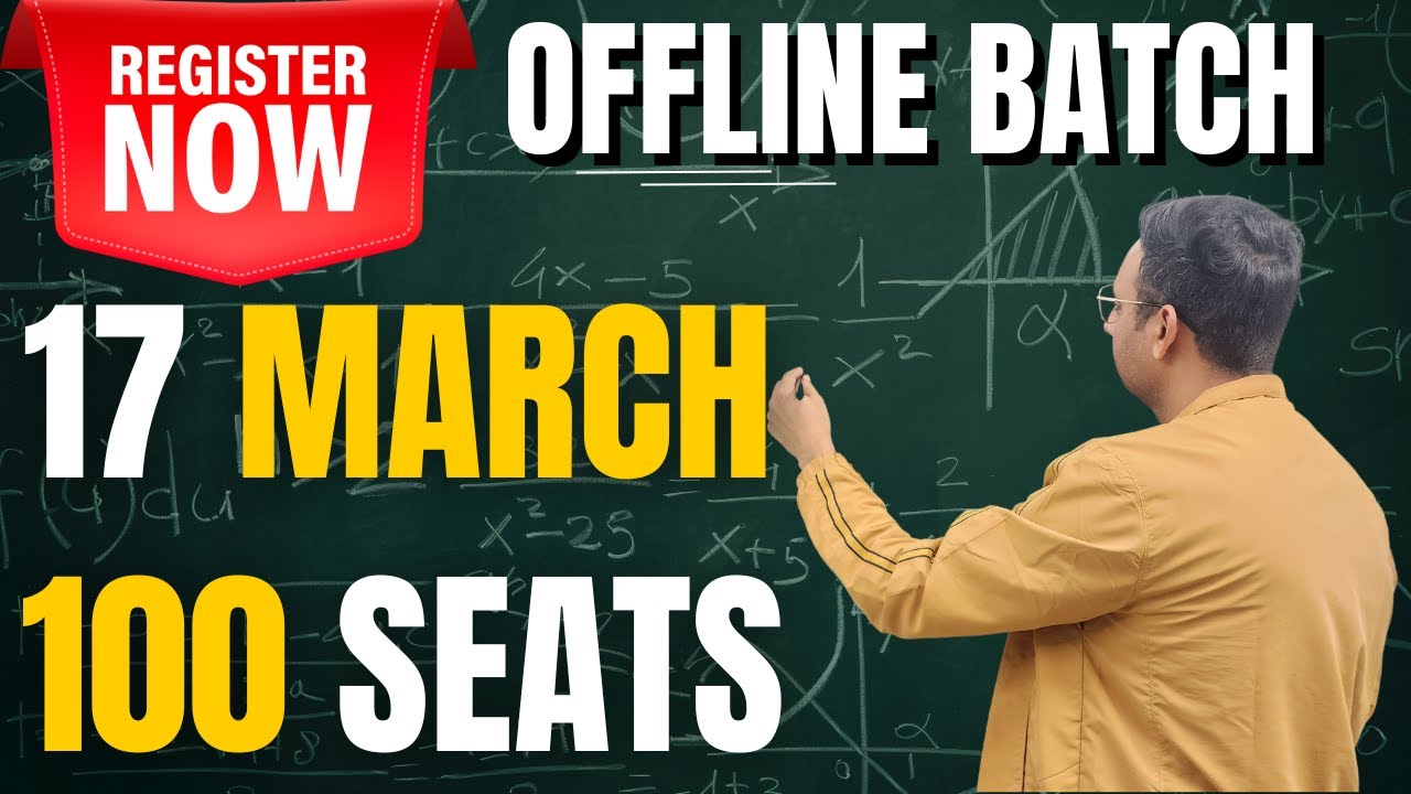 Unleash Your Potential: New Offline & Online Batches Revealed! - YouTube