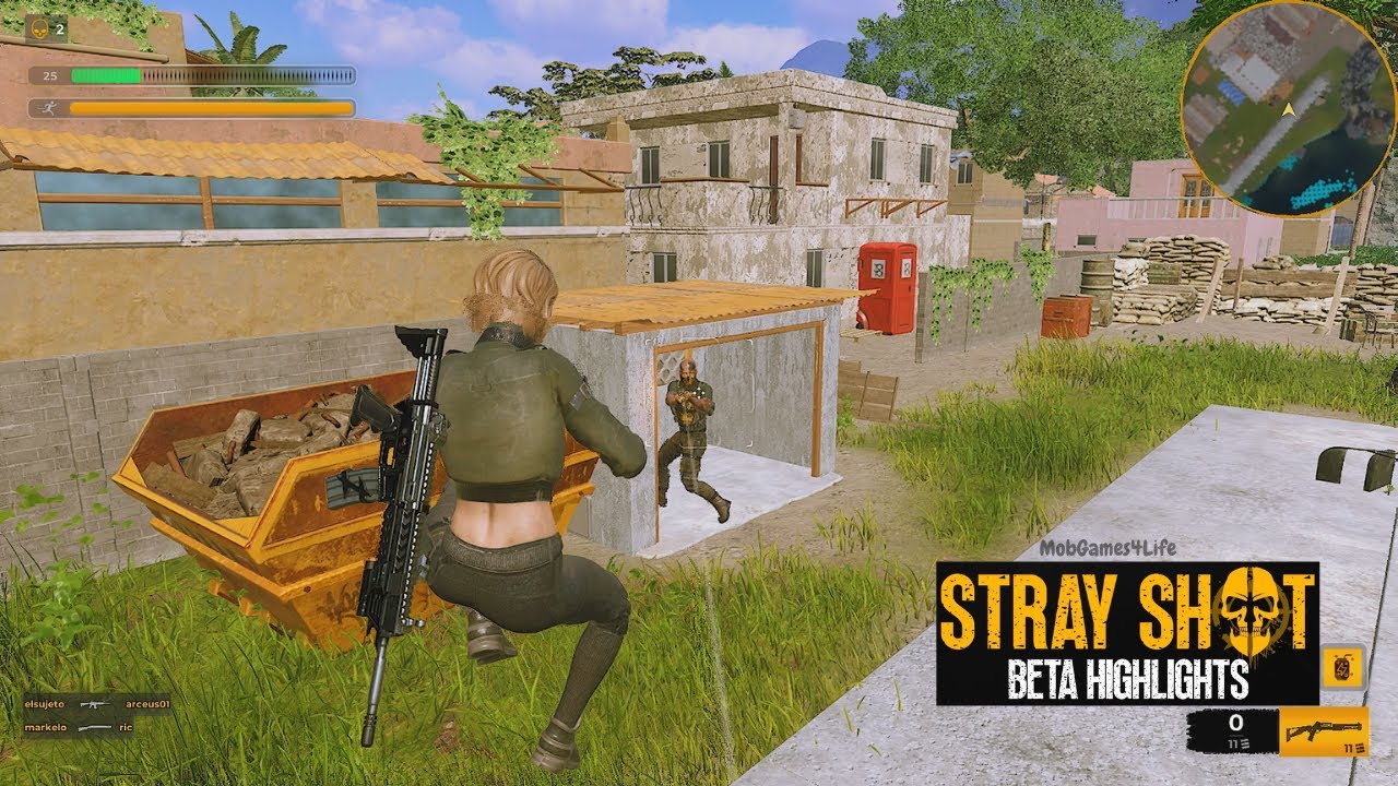 StrayShot - New BattleRoyale - Beta Gameplay Walkthrough - YouTube