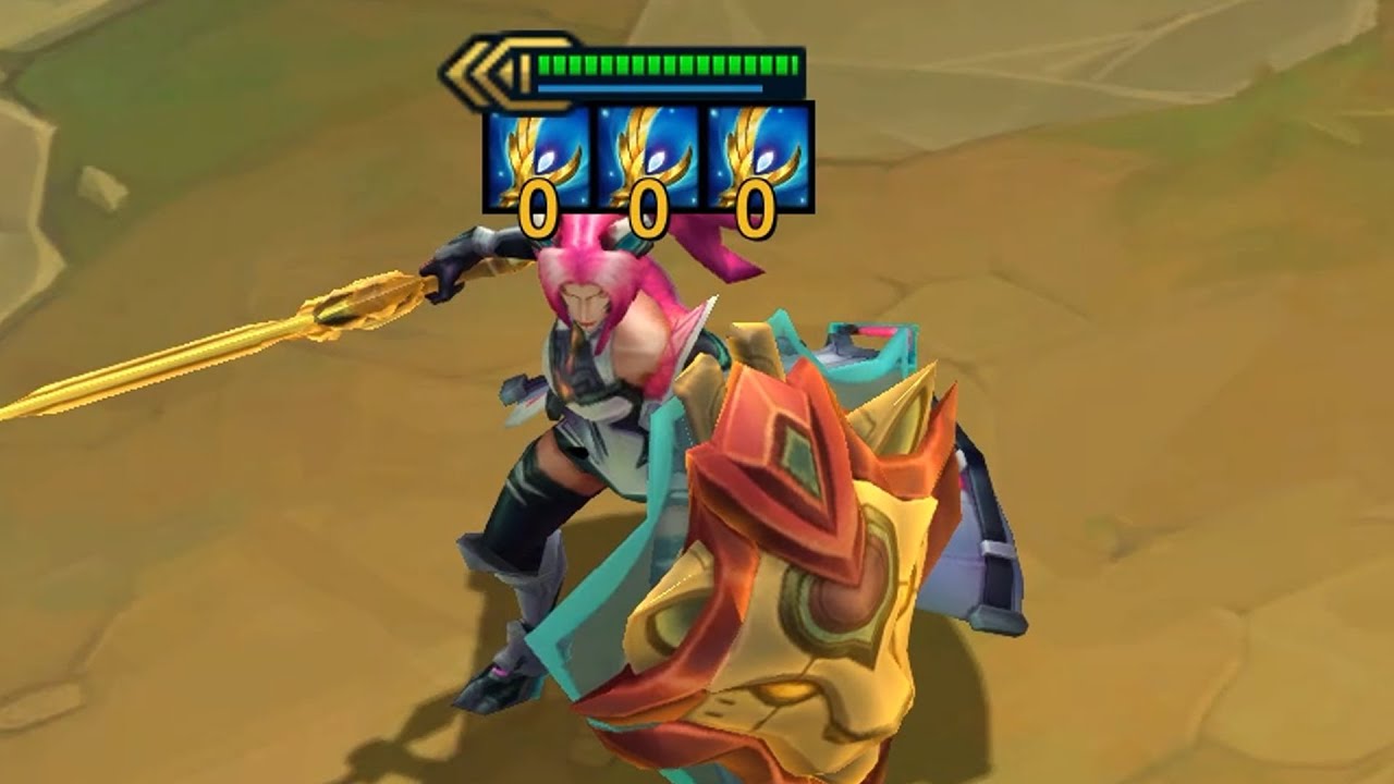99% Damage Reduction?! Immortal Leona! - YouTube