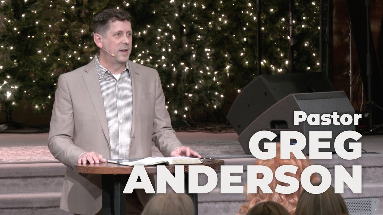 2024.12.22 AM | Pastor Greg Anderson - YouTube