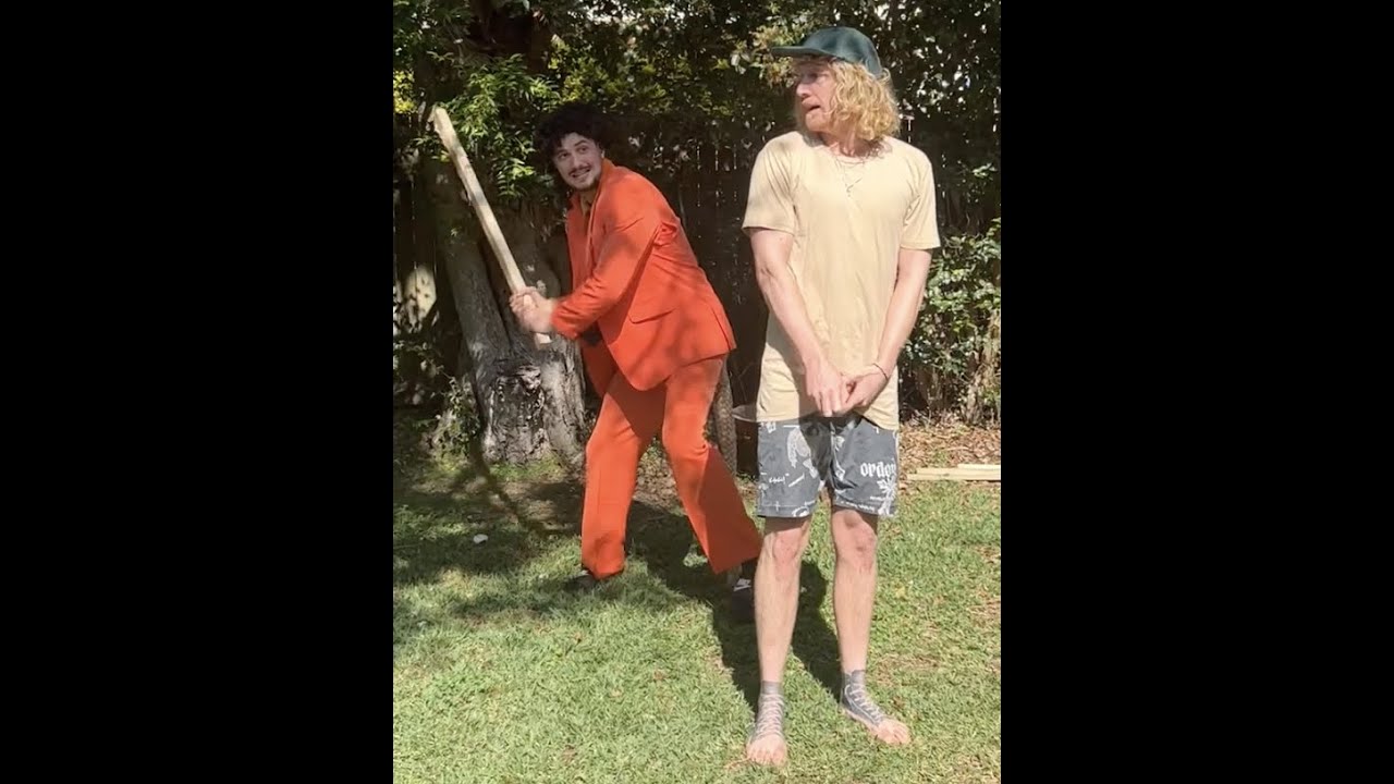 Karate Chop Challenge "The Host" - YouTube