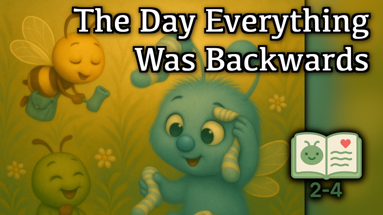The Day Everything Was Backwards | Bedtime Story for Toddlers | Gentle ...