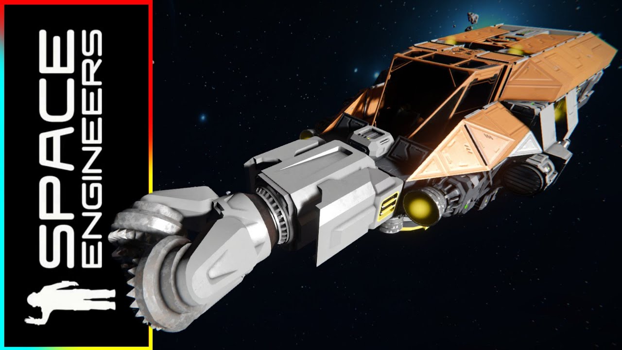 The Mining Pod S! - Space Engineers - YouTube