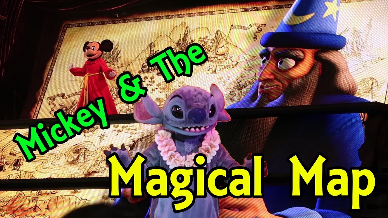Mickey & the Magical Map Show at Disneyland - YouTube