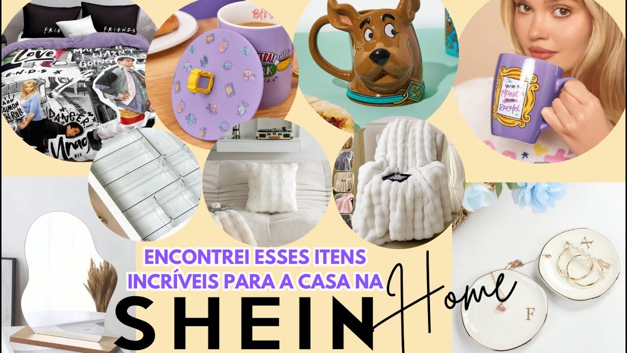 SHEIN HOME: Encontrei itens incríveis para minha casa na SHEIN! - YouTube