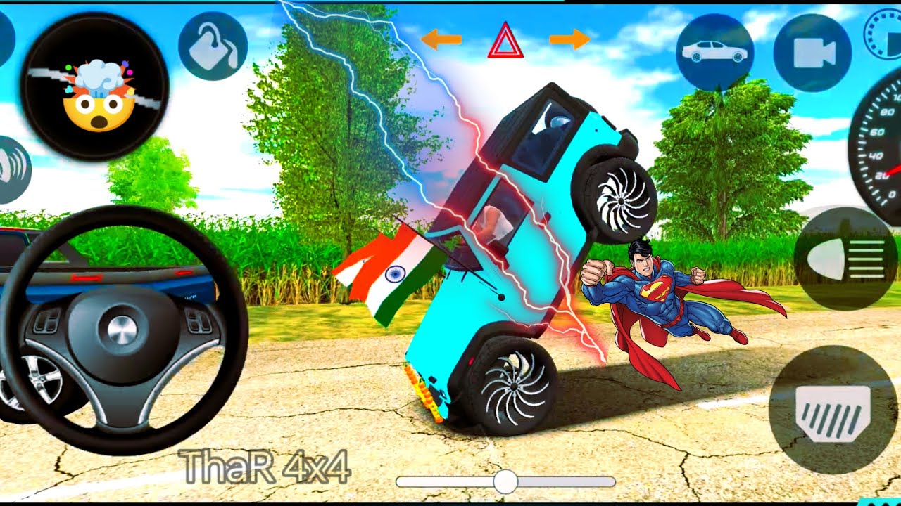 Dollar (Song)😈Modified Mahindra Cyan Thar 🤯|| Indian Cars Simulator 3D ...