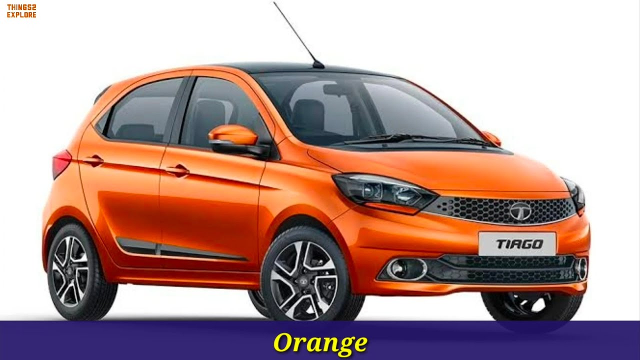 Tata Tiago Colour Options 2020 | White Silver Red Grey Blue Yellow ...