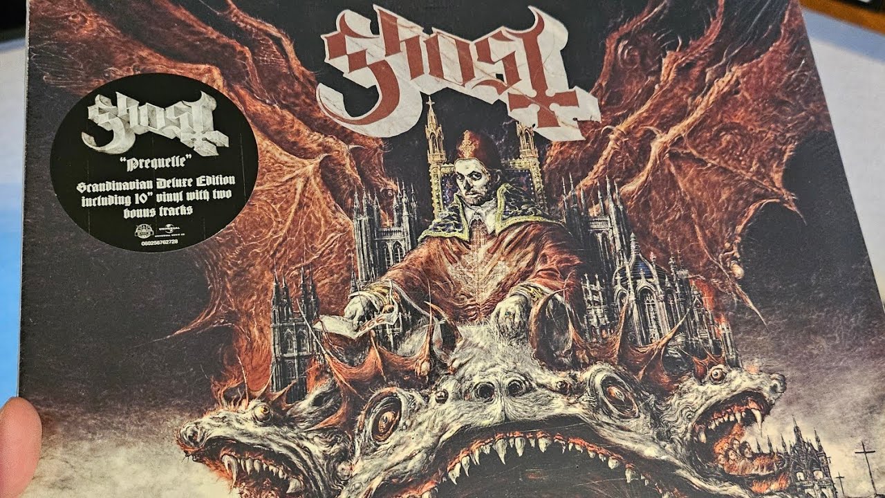 Ghost - Prequelle - Scandinavian Deluxe Edition On Clear Vinyl Unboxing - YouTube